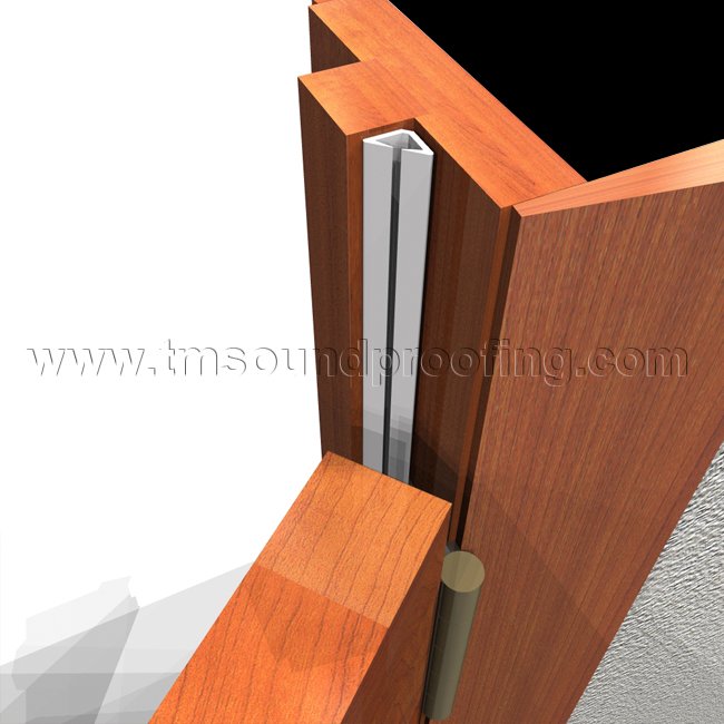 Self-Adhesive Silicone Batwing Style Door Seal for Sound- TM ...