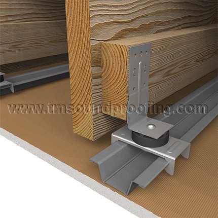 RSIC-1 Sound Resilient Isolation Clip for Soundproofing Drop Ceiling ...