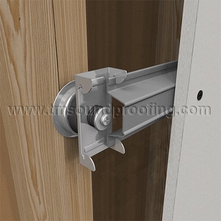 Resilient Sound Isolation Clip for Walls Assemblies with Door Frames ...