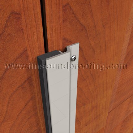 Aluminum Meeting Stile for Soundproofing Single Active Double Doors ...