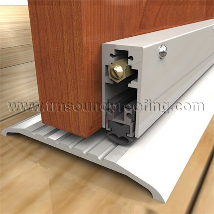 Aluminum and Brass Utility Doorway Threshold with 1/2" Height, www ...