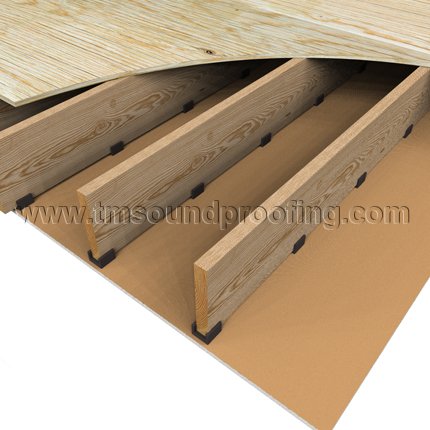 Floor Sound Control | Rubber Joist Isolaters - TMsoundproofing.com