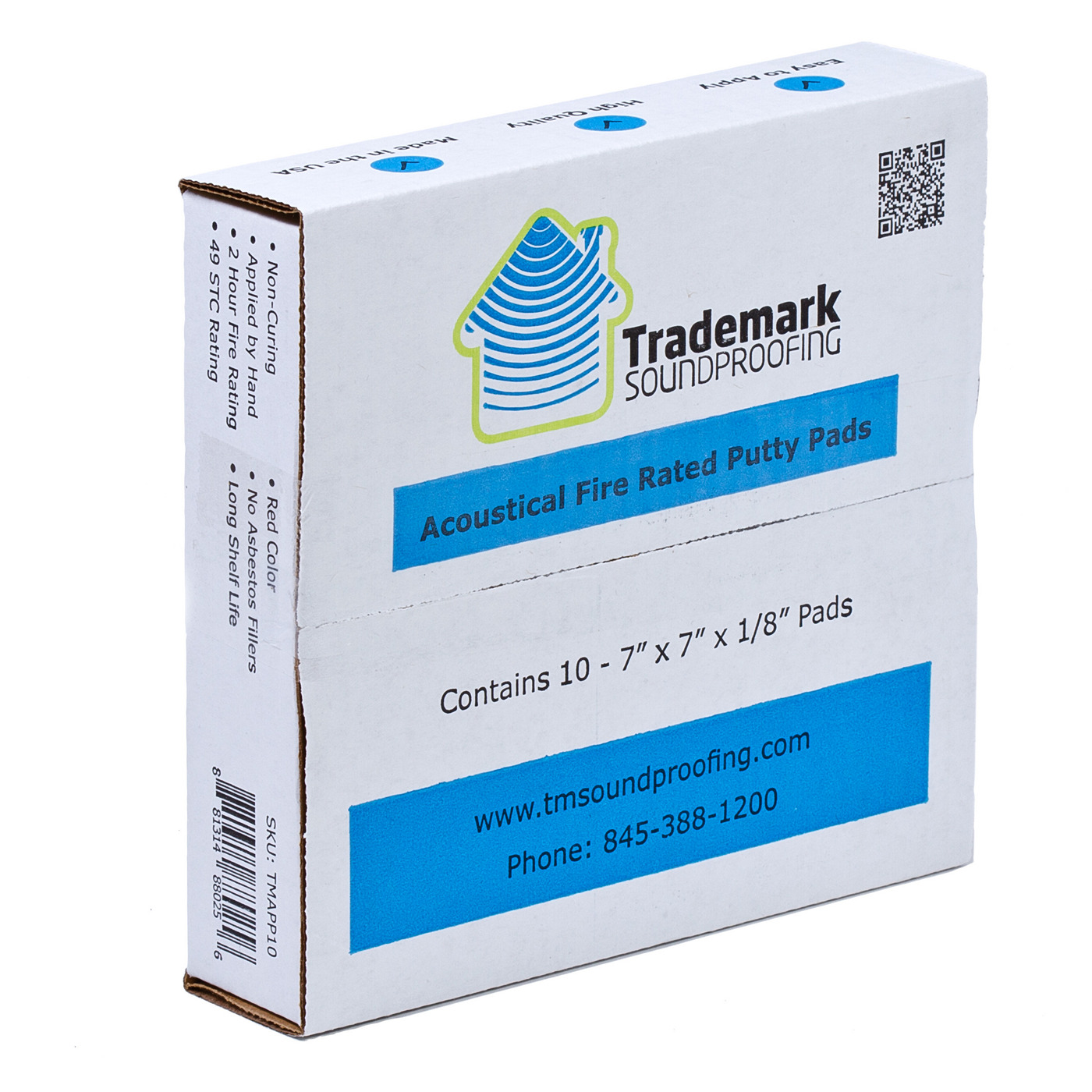 Acoustical Putty Pads | Trademark Soundproofing