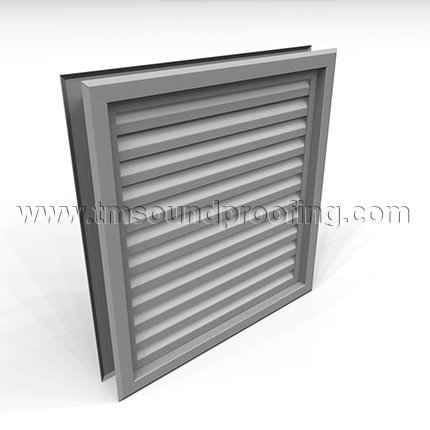 Vision Proof Acoustical Door Louver | Trademarksoundproofing.com