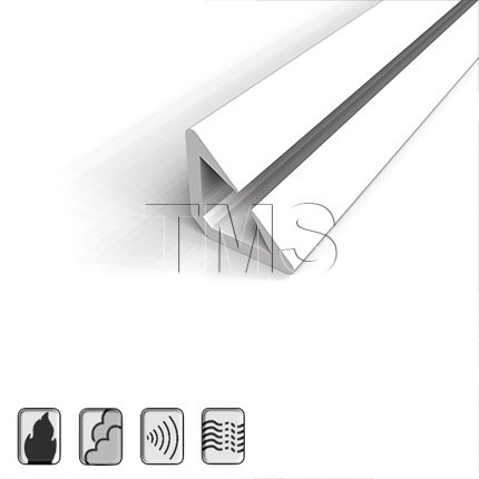 Self-Adhesive Silicone Batwing Style Door Seal for Sound- TM ...