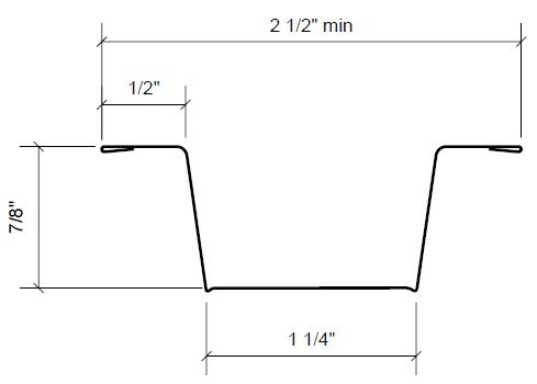 RSIC 1.5" Cold Rolled Channel Clips for Decoupling Dropped or Suspended ...